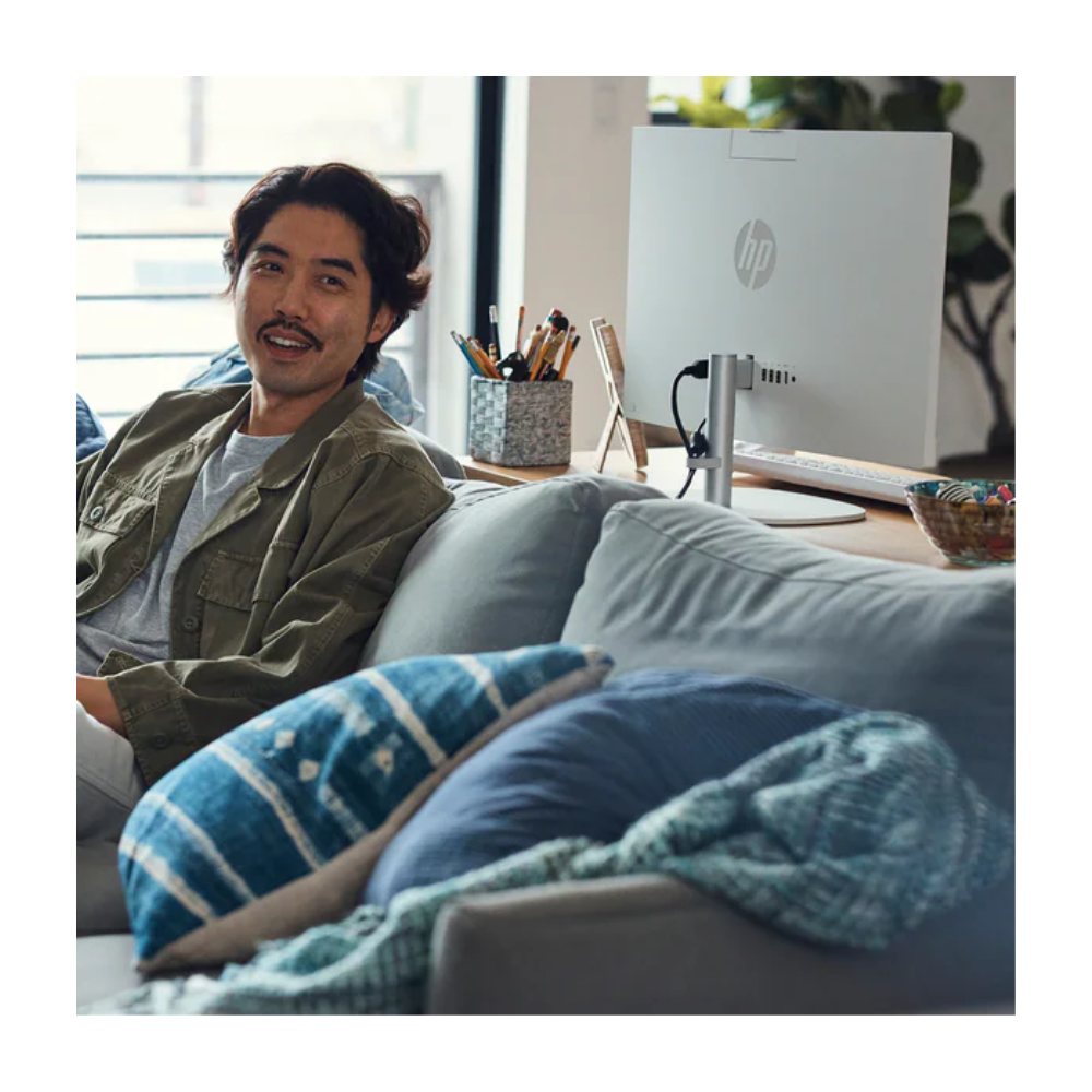 2024 Newest HP All-in-One 24-inch Touchscreen Desktop, 13th Generation