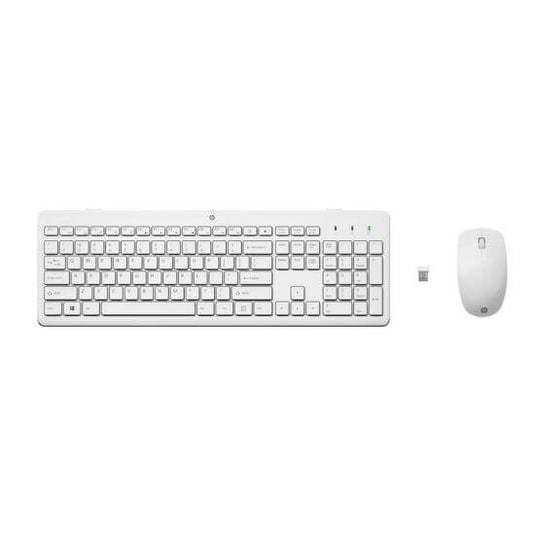 HP KEYBOARD & MOUSE WIRELESS (WHITE) - ENGLISH